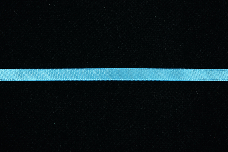 Turquoise Single Faced Satin Ribbon, 1/4 Inch x Bulk 25 Yards ...