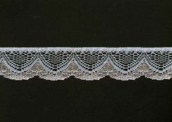 Lace - Flat, By Color, White