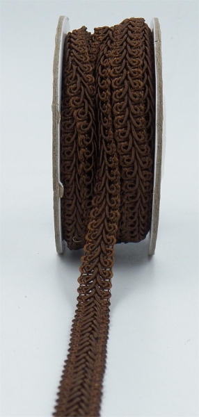 Brown Gimp Braid Trim, 3/8 Inch Wide x Bulk 10 Yards